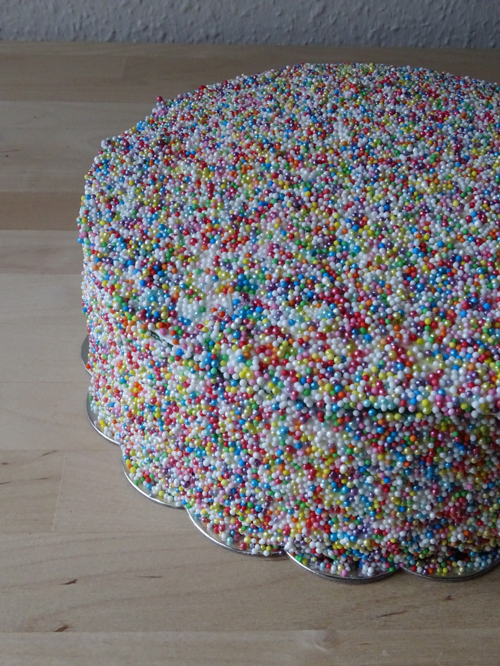 Regenboog spikkel taart – By Diënty